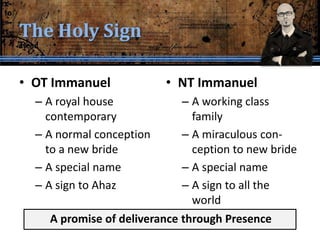 Sign of Immanuel | PPT
