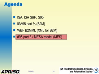 Manufacturing Execution System (MES) ISA95 standard update.ppt