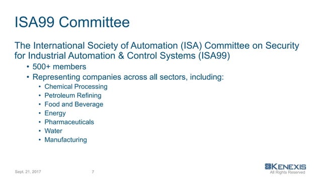 ISA/IEC 62443: Intro and How To | PPTX | Business | Business and Finance