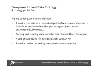 Designing a multilingual knowledge graph - DCMI2018 | PPT