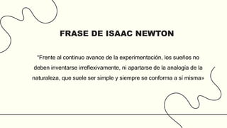Biografía de Isaac Newton, sus parientes y sus inventos | PPTX