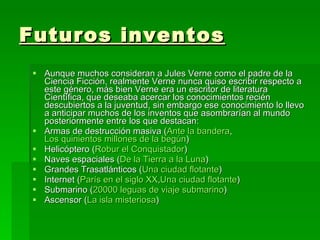 Isaac asimov y julio verne | PPT