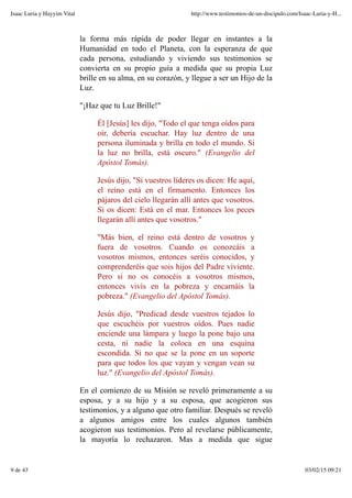 Isaac luria y hayyim vital | PDF