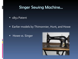 Isaac merrit singer | PPT