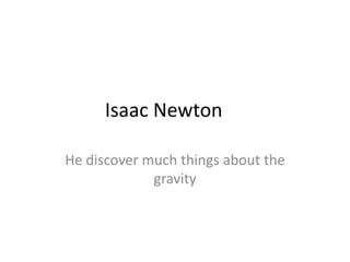 Isaac newton | PPT