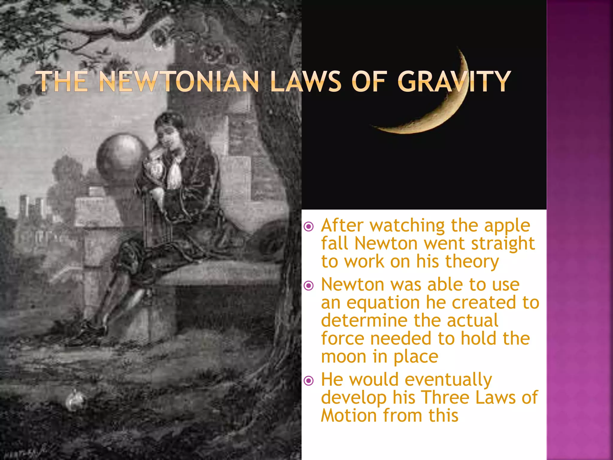 Isaac newton: The Apple Falls Up? | PPTX
