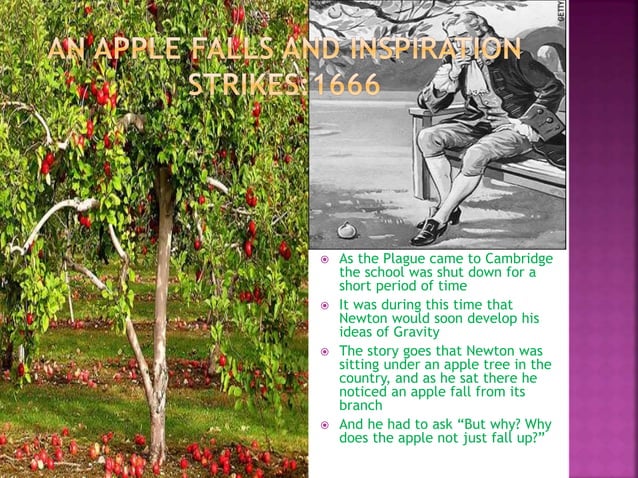 Isaac newton: The Apple Falls Up? | PPTX