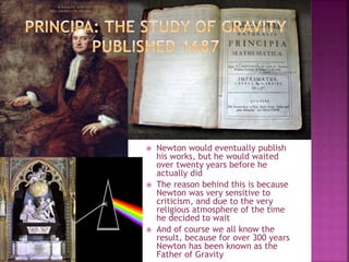 Isaac newton: The Apple Falls Up? | PPTX