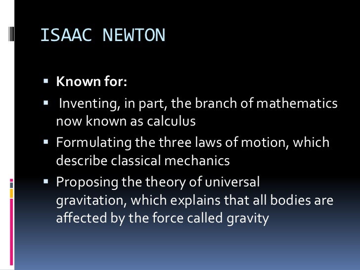 Isaac Newton Atomic Theory Model