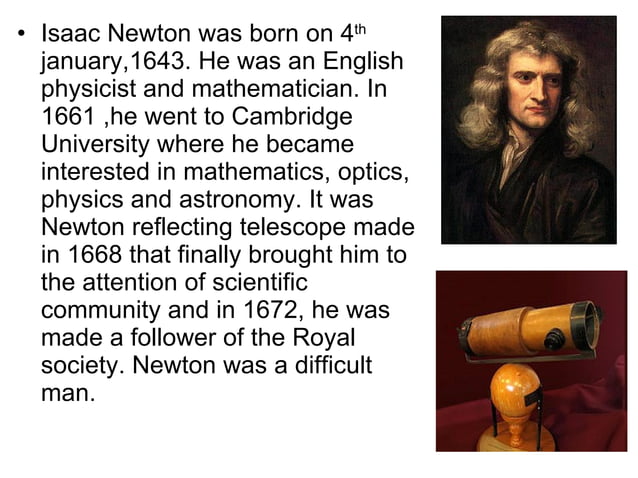 Isaac newton | PPT