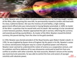 Isaac newton | PPTX