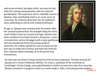 Isaac newton | PPTX