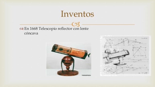 Isaac Newton Inventos
