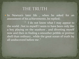About Isaac newton | PPTX