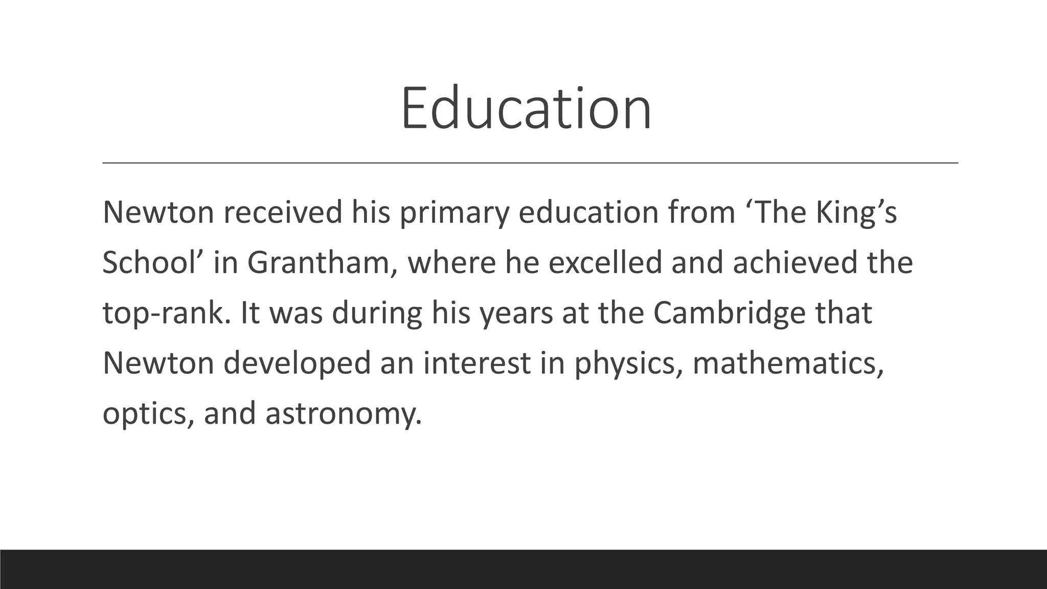 Isaac Newton - One of History's Greatest Scientists.pptx