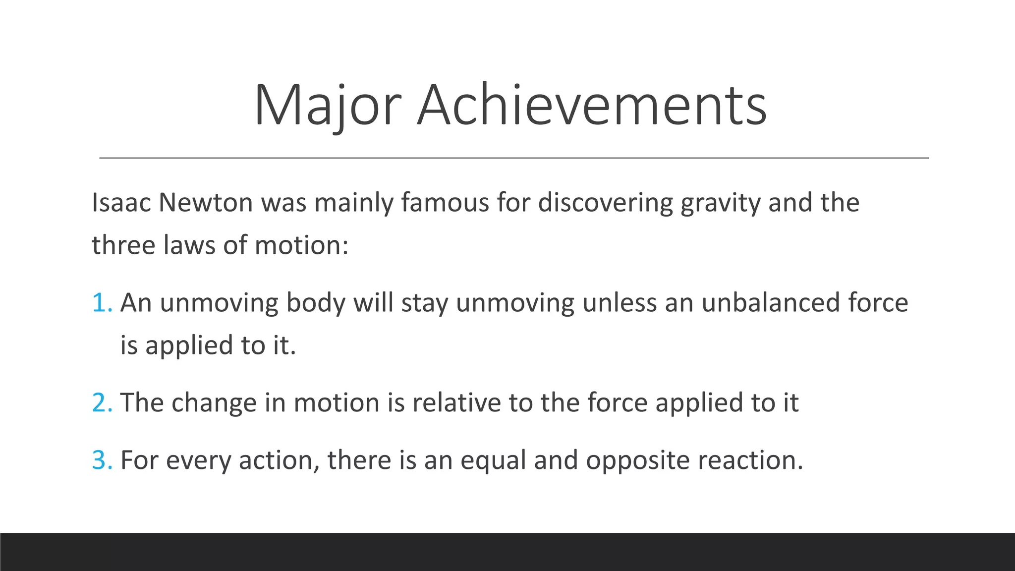 Isaac Newton - One of History's Greatest Scientists.pptx