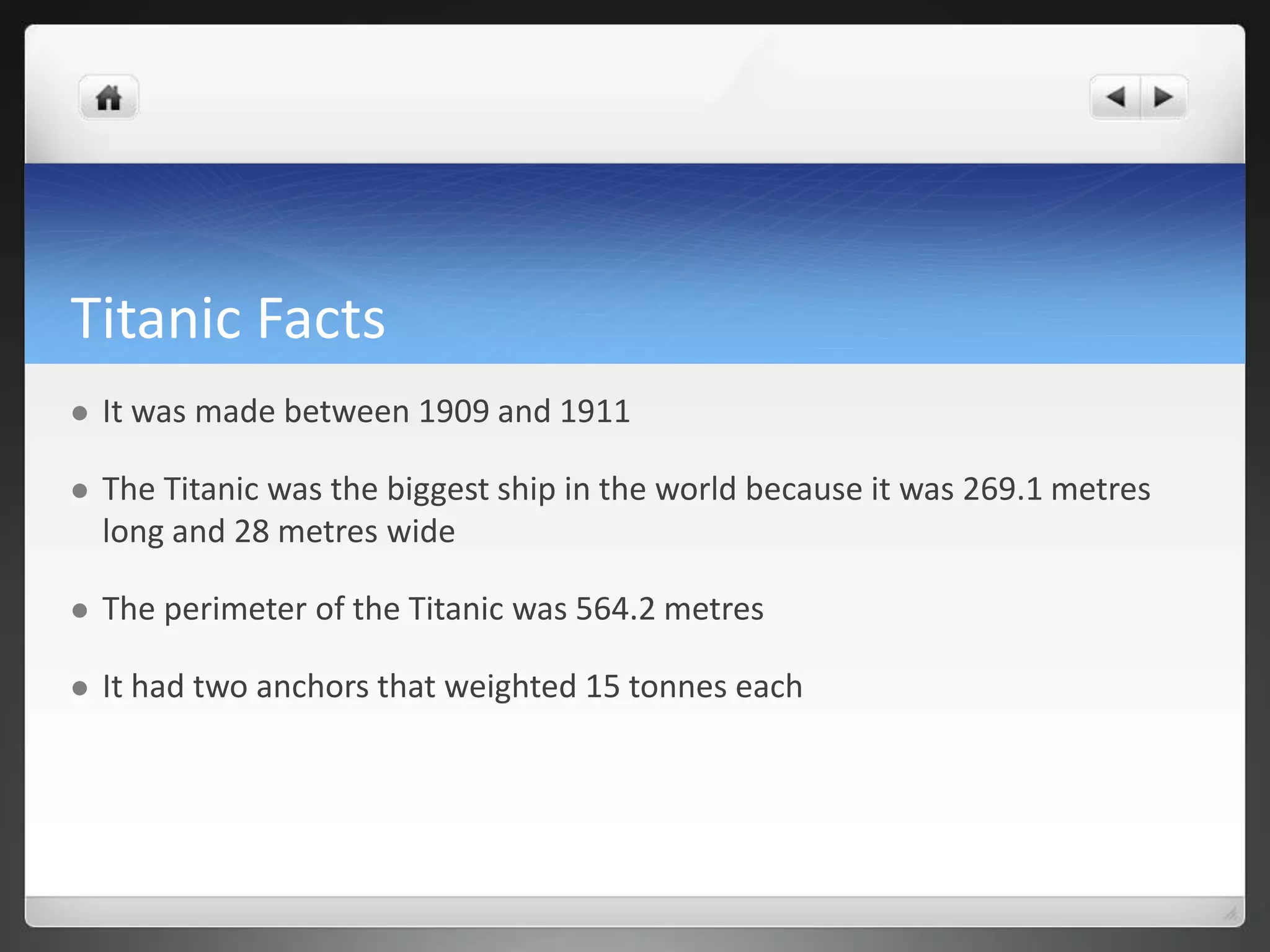 Isaac's titanic presentation y2 | PPTX