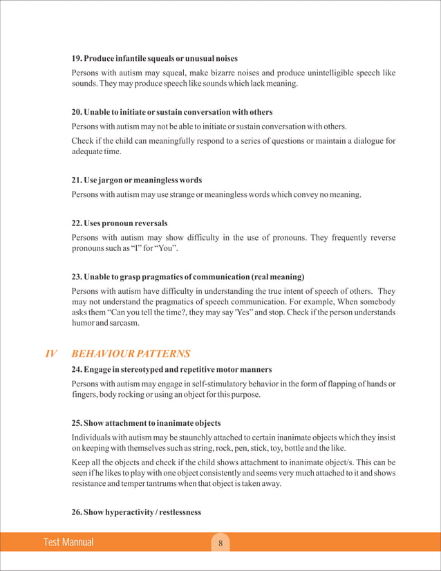 ISAA TEST MANNUAL(2).pdf | Brain and Nervous System Disorders ...