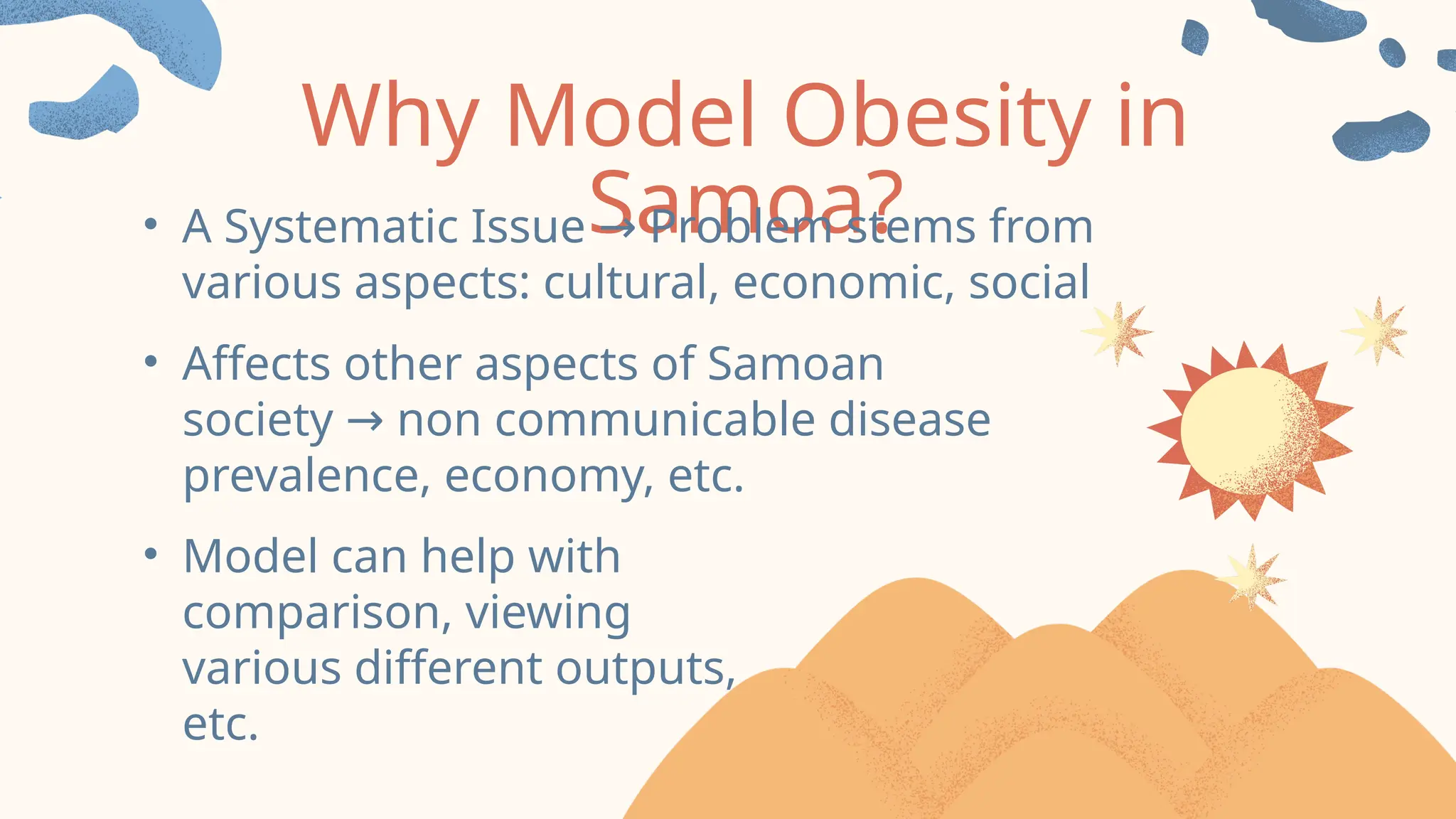 Modeling Future Patterns of Obesity in American Samoa | PPTX