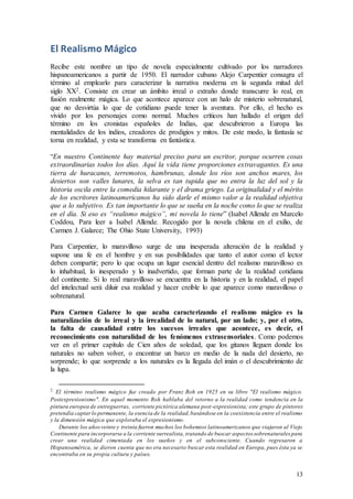 Isabel allende y la casa de los espíritus (apuntes) | DOCX