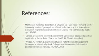 Types of student performance | PPT