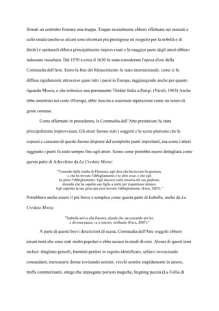 Isabella Andreini La Inamorata Dela Commedia Dell Arte | PDF | Theater ...