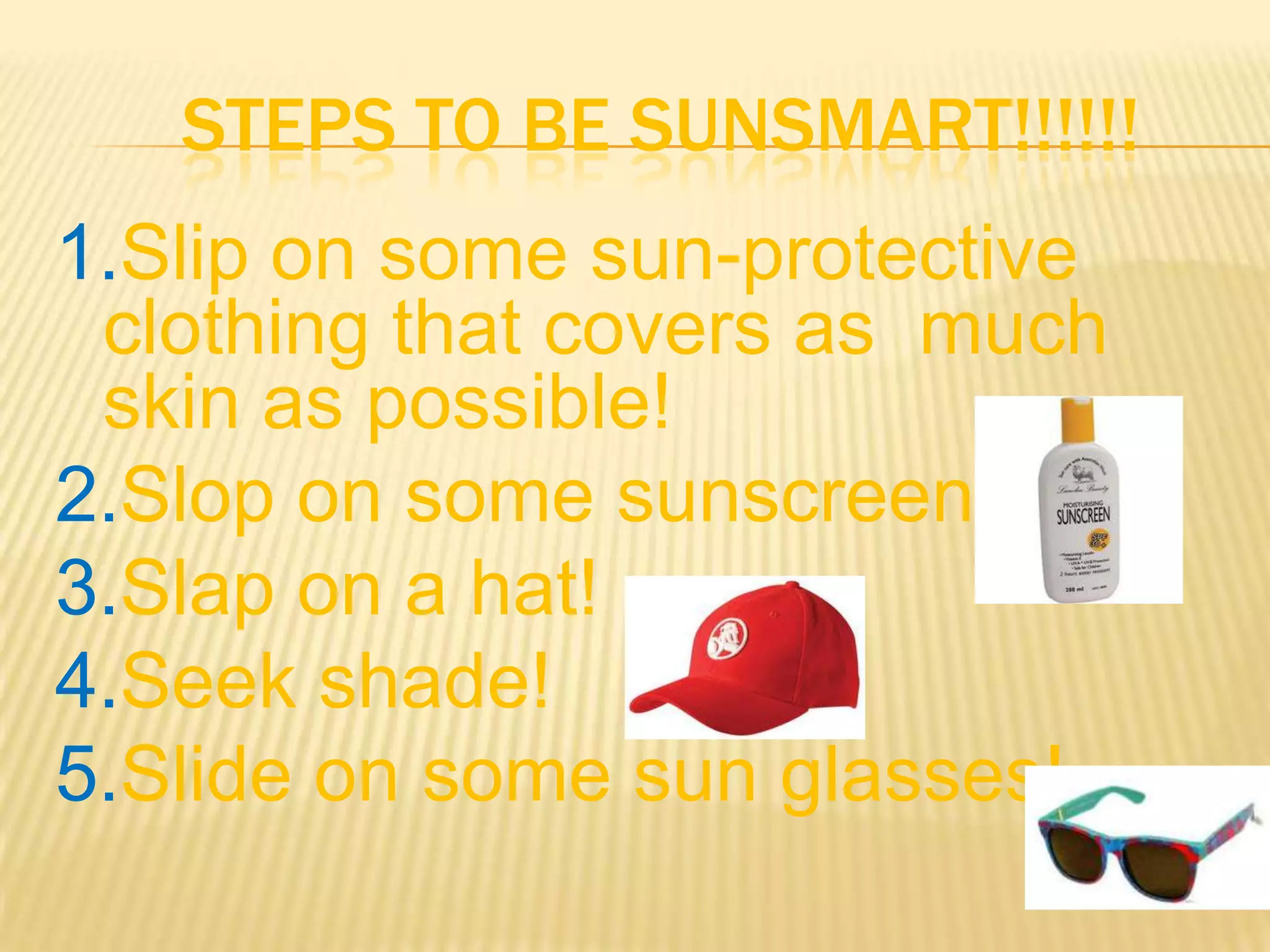 Isabelle and vanessas sunsmart powerpoint | PPTX | Skin and Dermatology ...