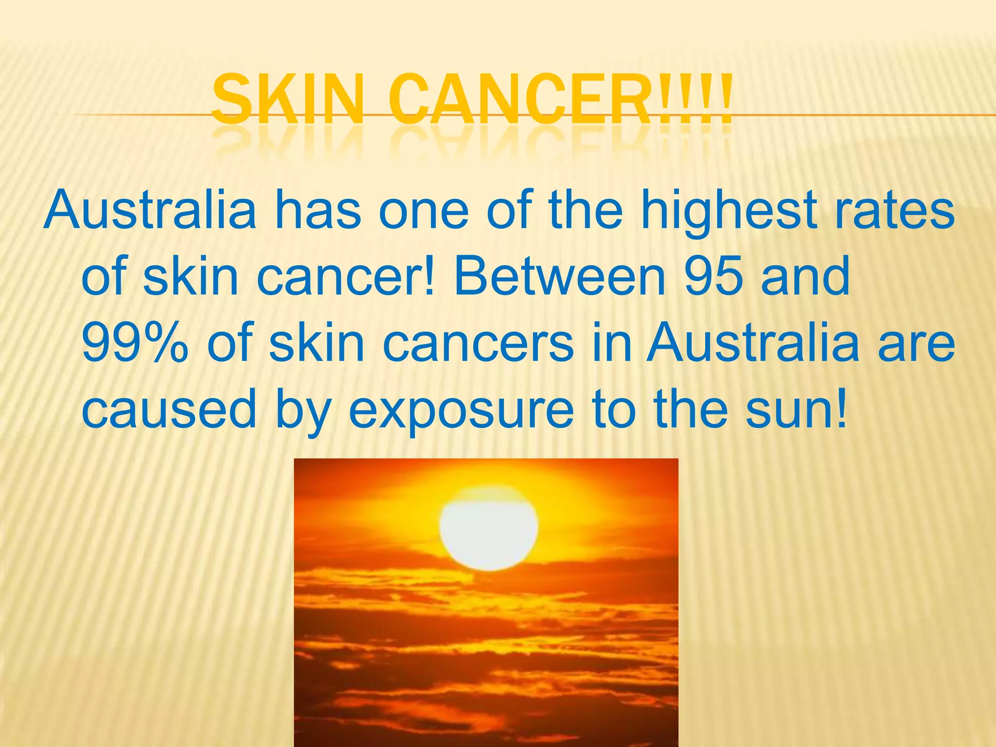 Isabelle and vanessas sunsmart powerpoint | PPTX | Skin and Dermatology ...