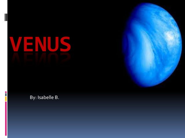 Isabelle venus | PPT