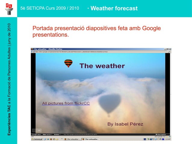 Weather forecast | PPT