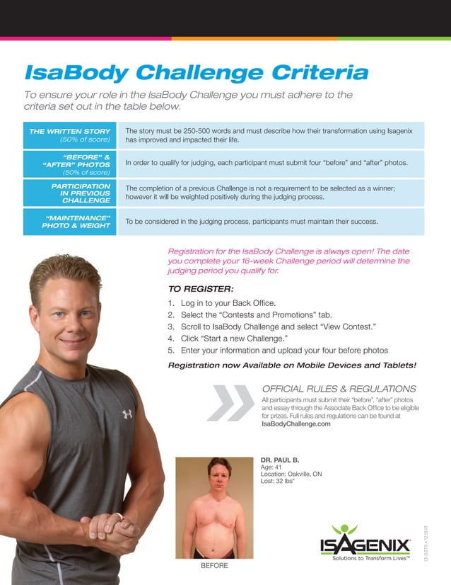 Isa body chalenge (USA) | PDF