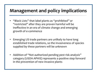 Emerging vectors of biological invasions in the e-commerce era | PDF ...