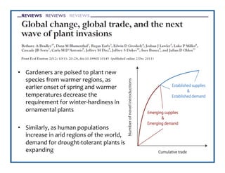 Emerging vectors of biological invasions in the e-commerce era | PDF ...