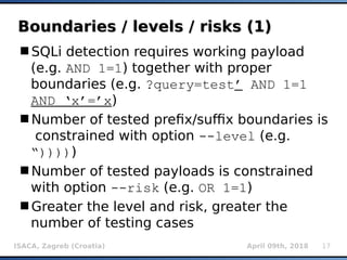 sqlmap internals | PPT