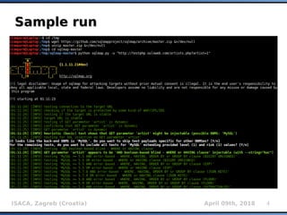 sqlmap internals | PPT