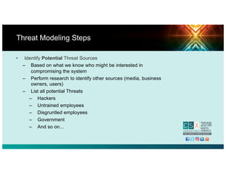 Isaca csx2018-continuous assurance | PPT