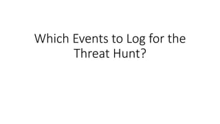 ISACA -Threat Hunting using Native Windows tools .pdf