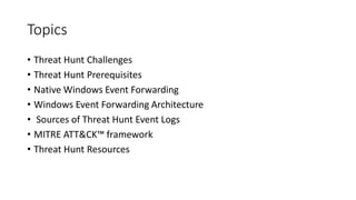 ISACA -Threat Hunting using Native Windows tools .pdf