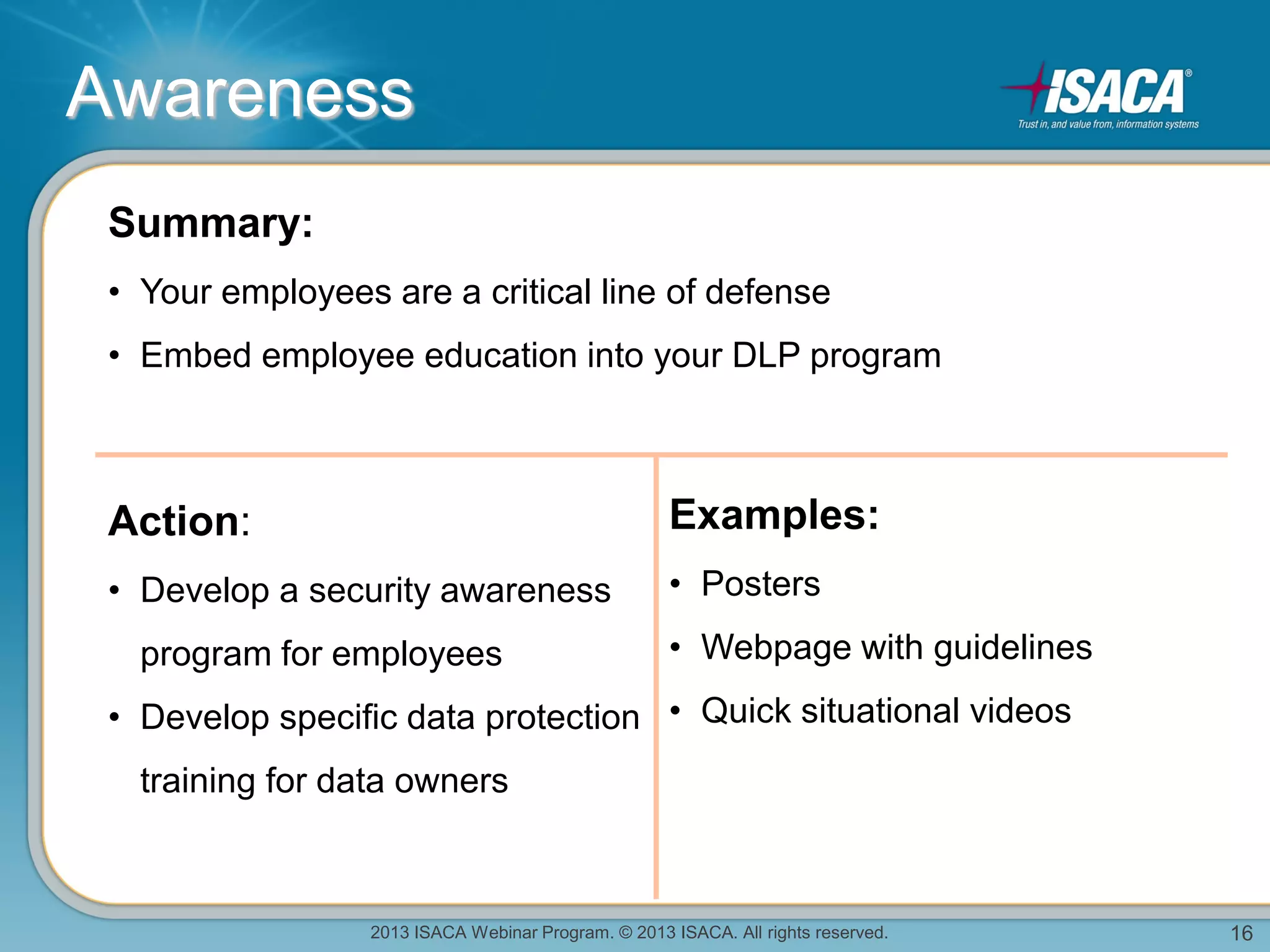 Best Practices for Implementing Data Loss Prevention (DLP) | PDF