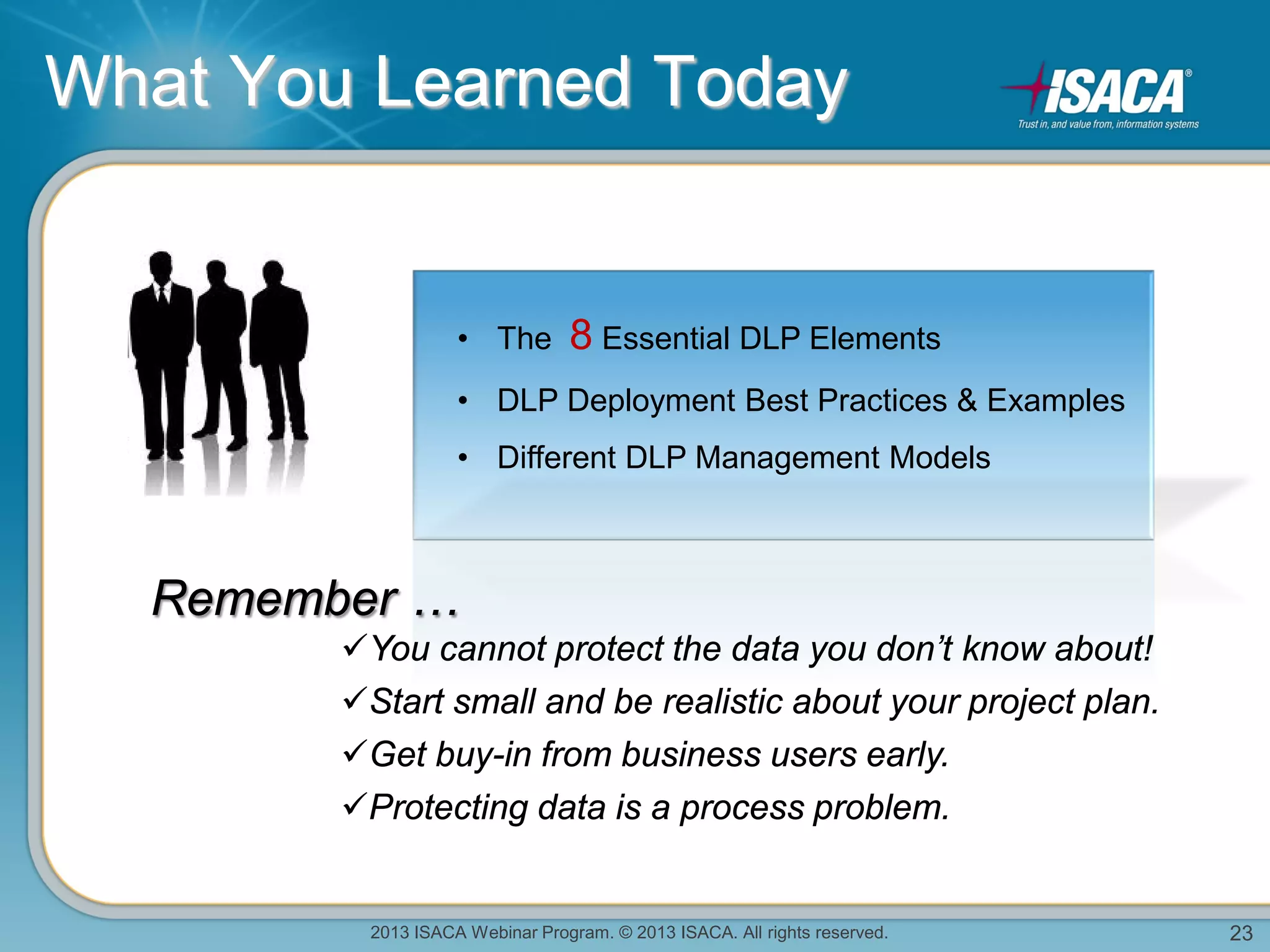 Best Practices for Implementing Data Loss Prevention (DLP) | PDF