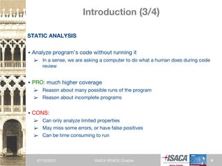 Program Analysis: a security perspective | PDF