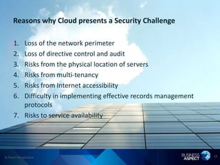 Isaca cloud security presentation duncan unwin 16 jul13 | PPTX