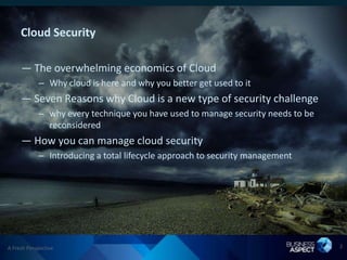 Isaca cloud security presentation duncan unwin 16 jul13 | PPTX