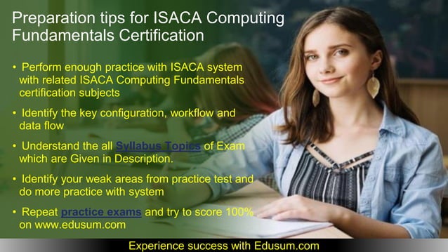 ISACA Computing Fundamentals Exam Overview and Tips.pdf
