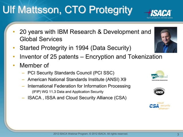 Isaca e symposium understanding your data flow jul 6 | PPTX | Databases | Computer Software and ...