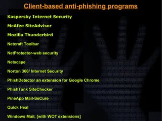 Strategies to handle Phishing attacks | PPT