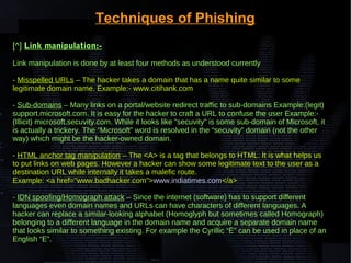 Strategies to handle Phishing attacks | PPT