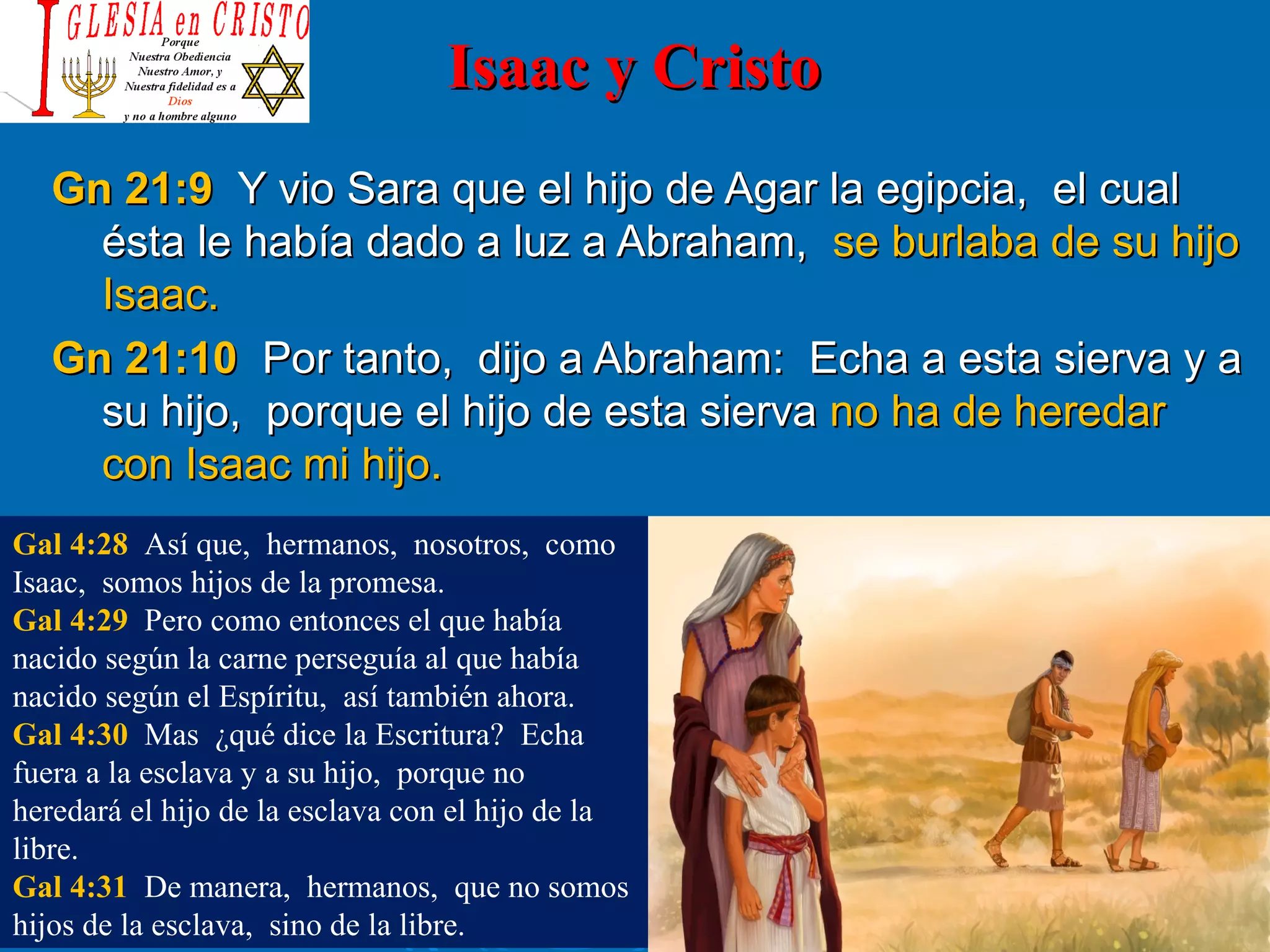 Isac y jesucristo | PPT