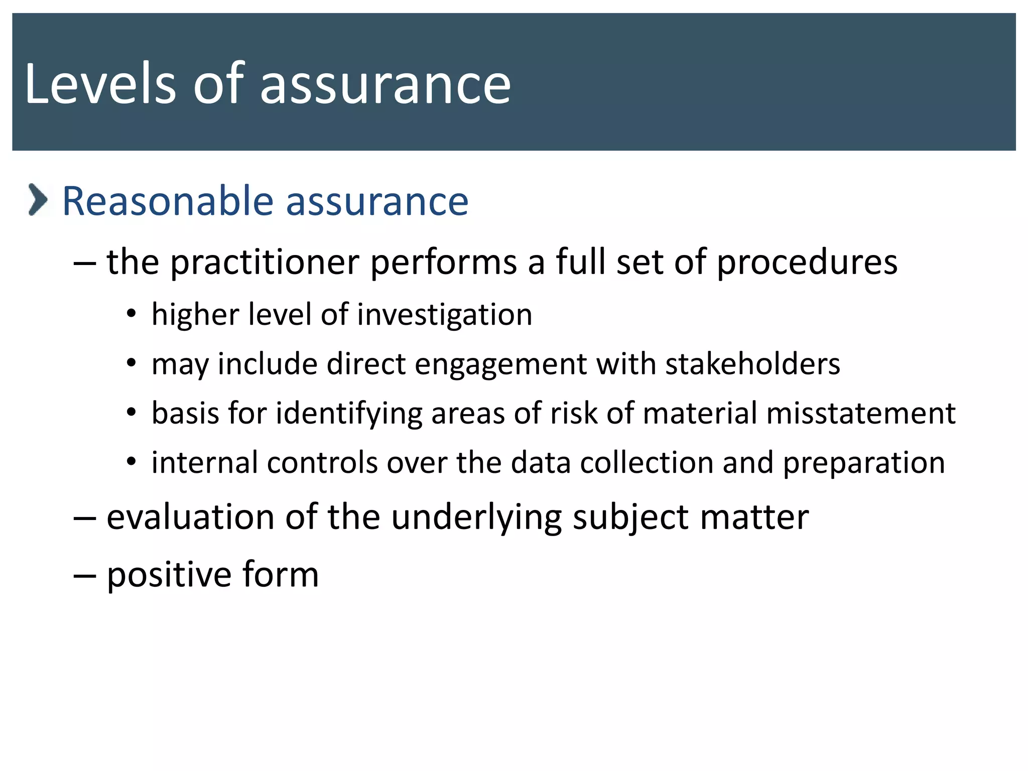 International Standard on Assurance Engagements ISAE 3000 Audits | PPTX