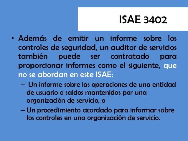 Isae 3402